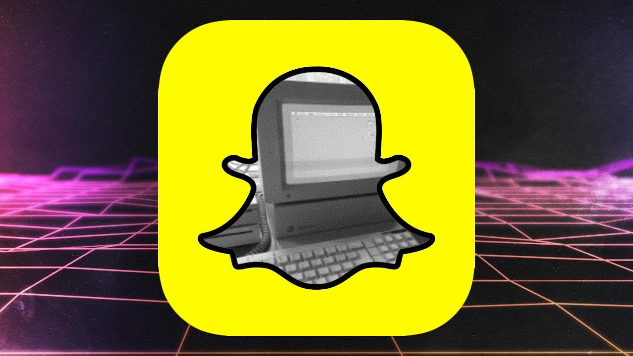 Snapchat in the 80's - YouTube