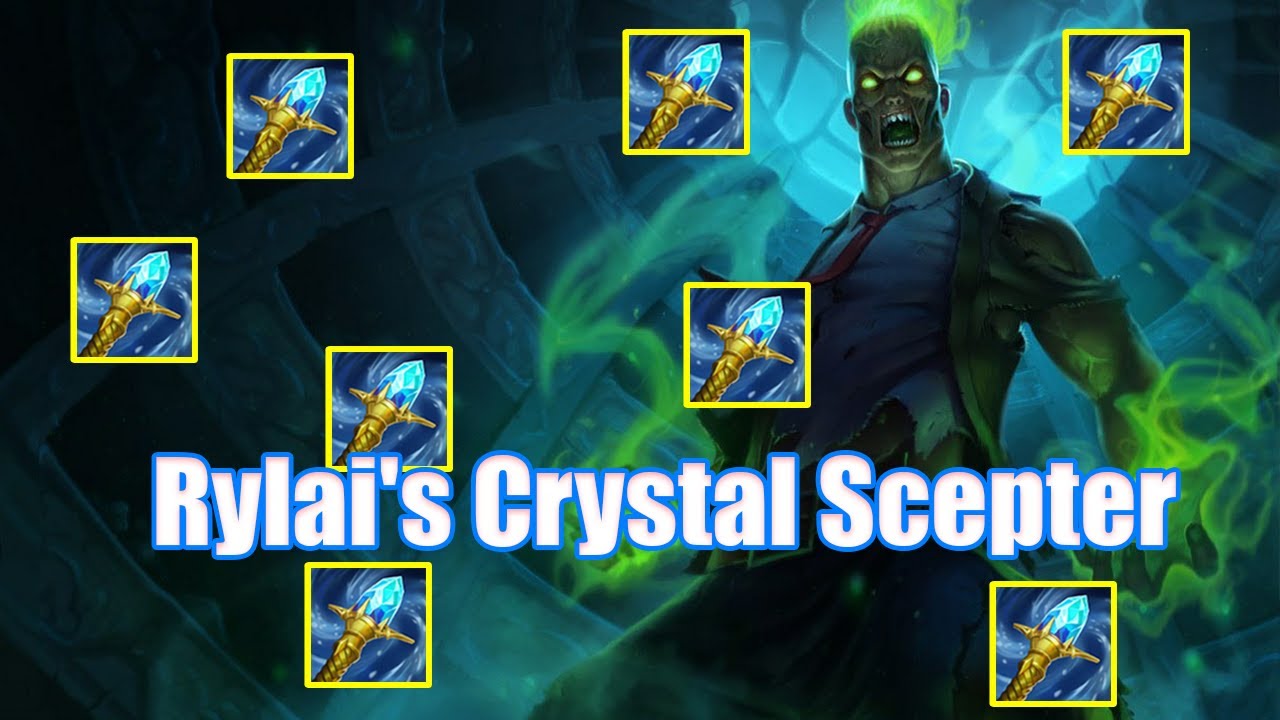 Using Rylai's Crystal Scepter makes your mid team cry - YouTube