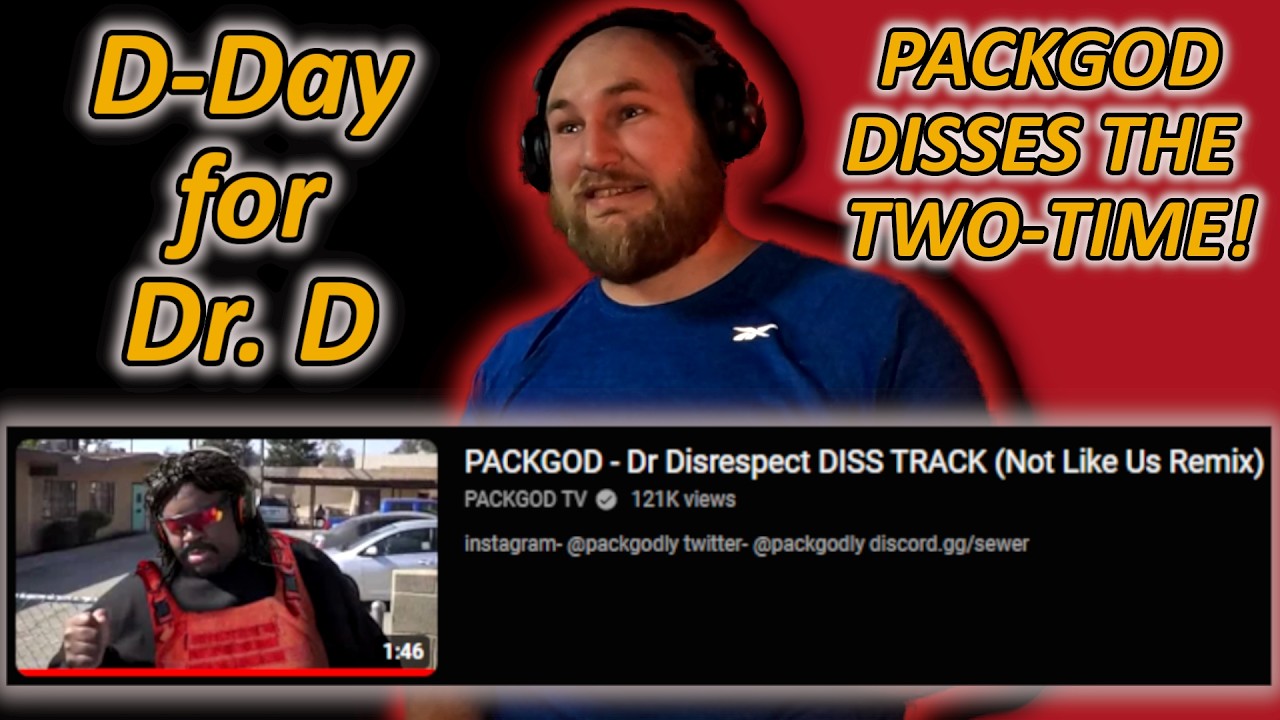 PACKGOD Disses Dr. Disrespect! REACTION and BREAKDOWN (Not Like Us ...