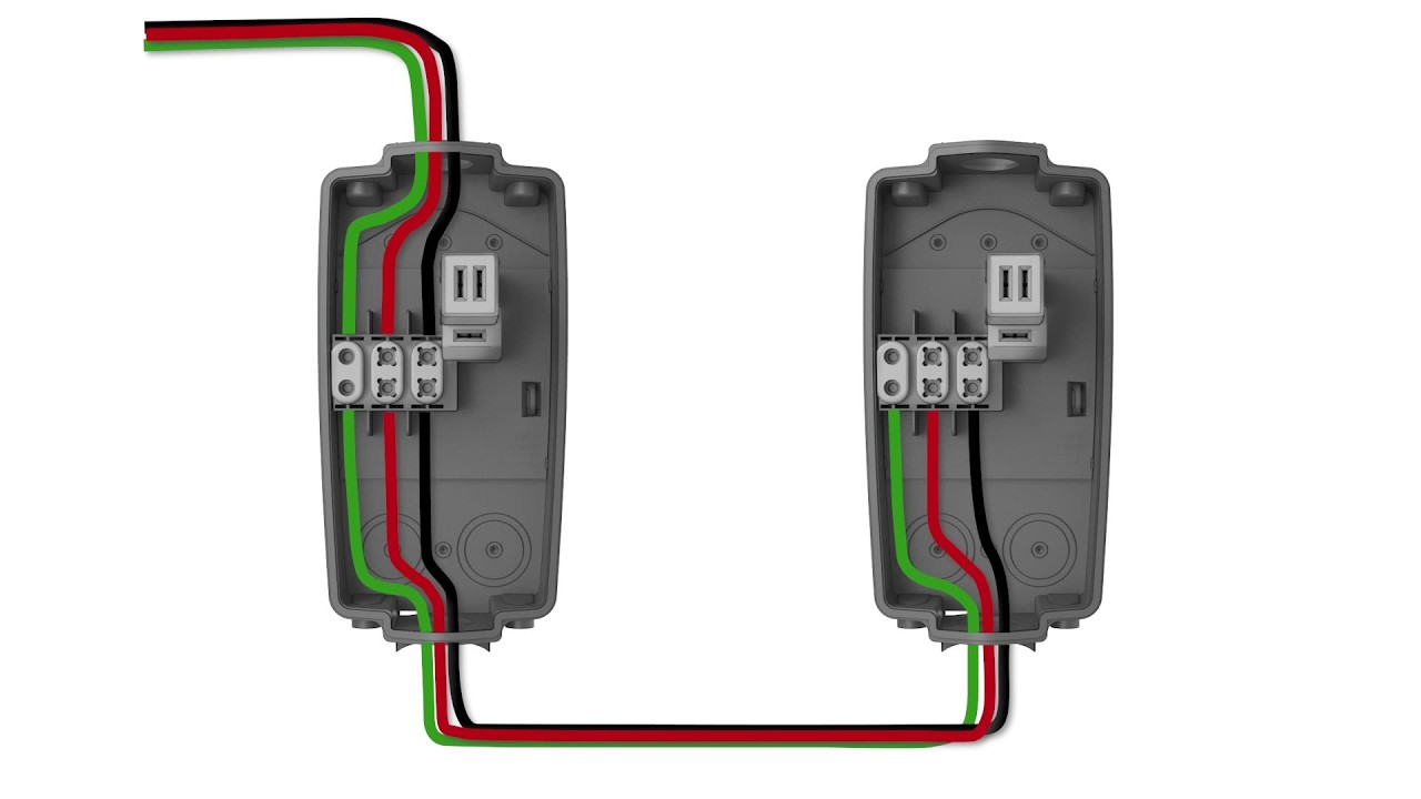 Wall Connector - Daisy Chaining Multiple Units - YouTube