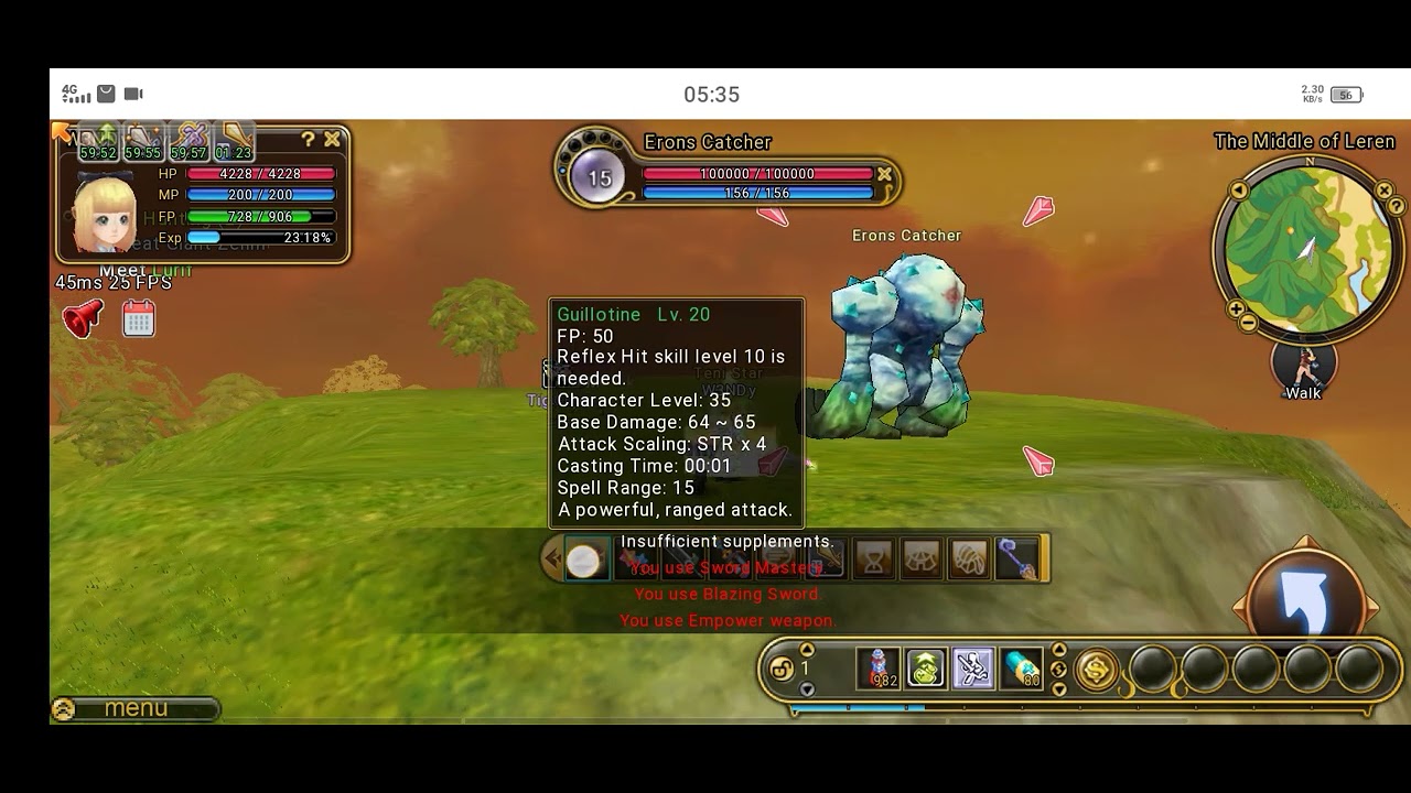 Flyff Universe f2p 9997 DAMAGE 1v1 knight lv68. @ erons catcher - YouTube