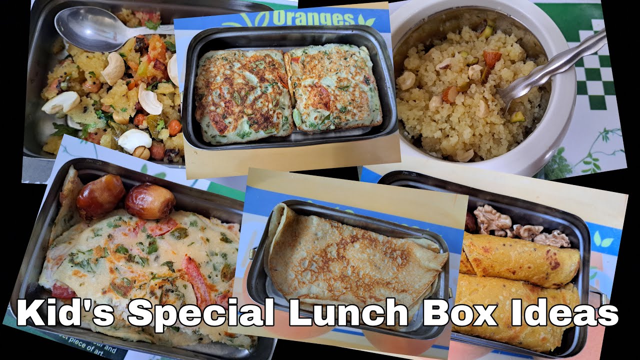 Monday To Saturday Lunch Box Recipes | 5 से 10 मिनट में झटपट और हेल्दी ...