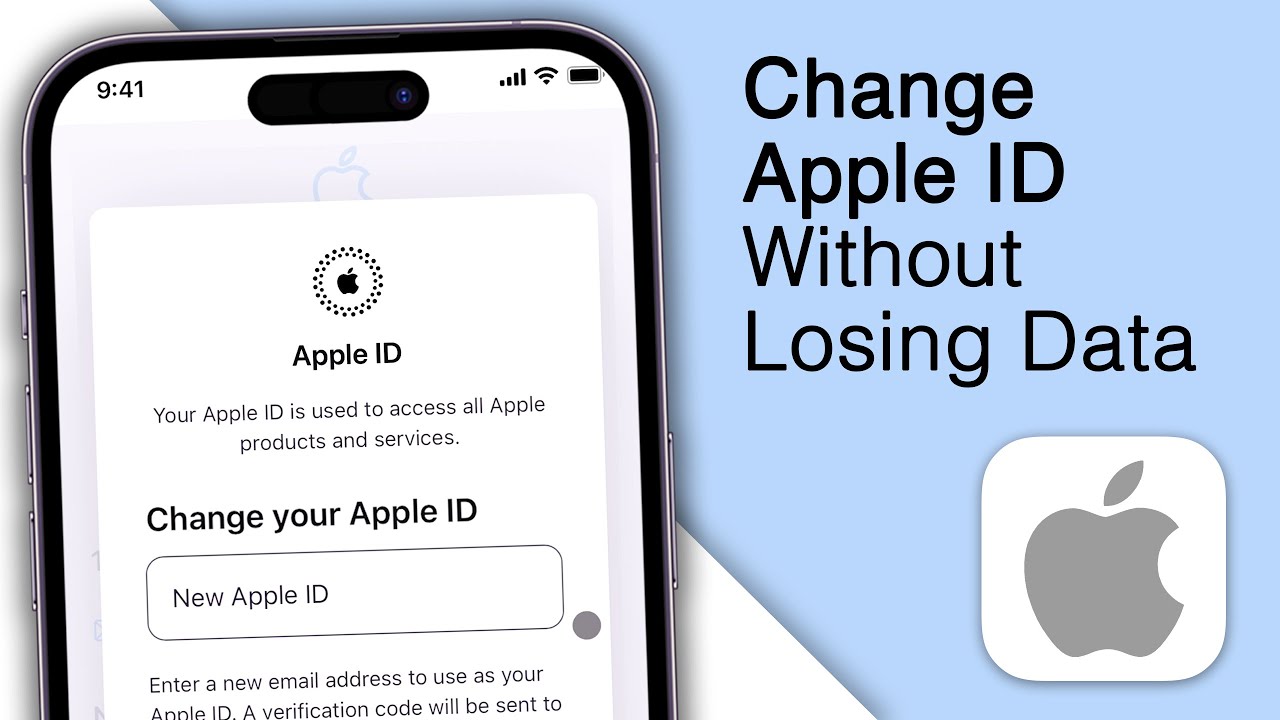 How To Change Apple ID Without Losing Data! [Best Method] - YouTube