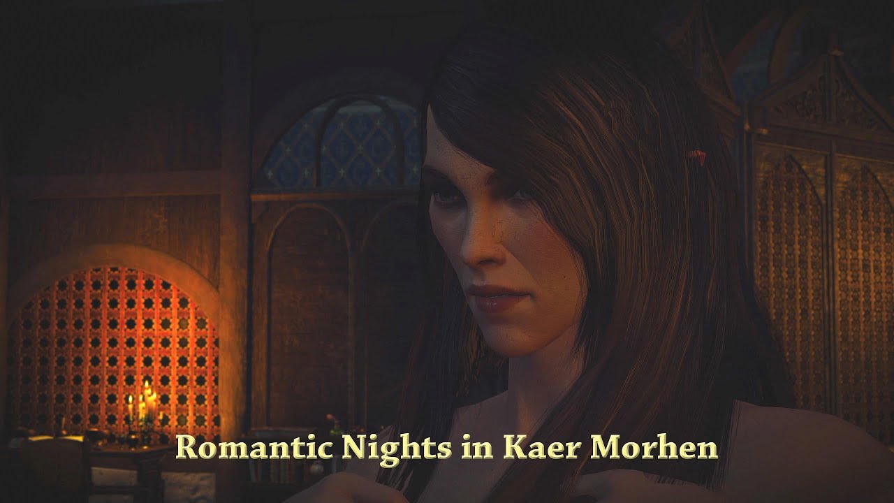 The Witcher 3 Moded Clip # Romantic Night in Kaer Morhen with Ida ...
