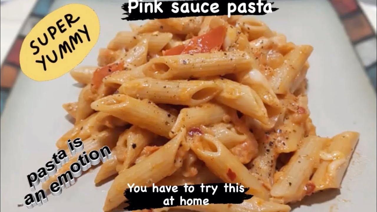 Pink Sauce Pasta | Red and White Sauce Pasta | Mixed Sauce Pasta ...