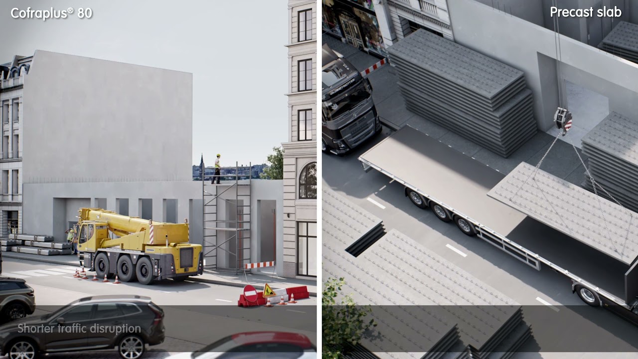 Cofraplus® 80 - A lightweight alternative to concrete precast slabs ...