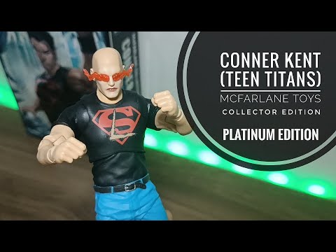 CONNER KENT (TEEN TITANS) MCFARLANE COLLECTOR EDITION PLATINUM EDITION ...