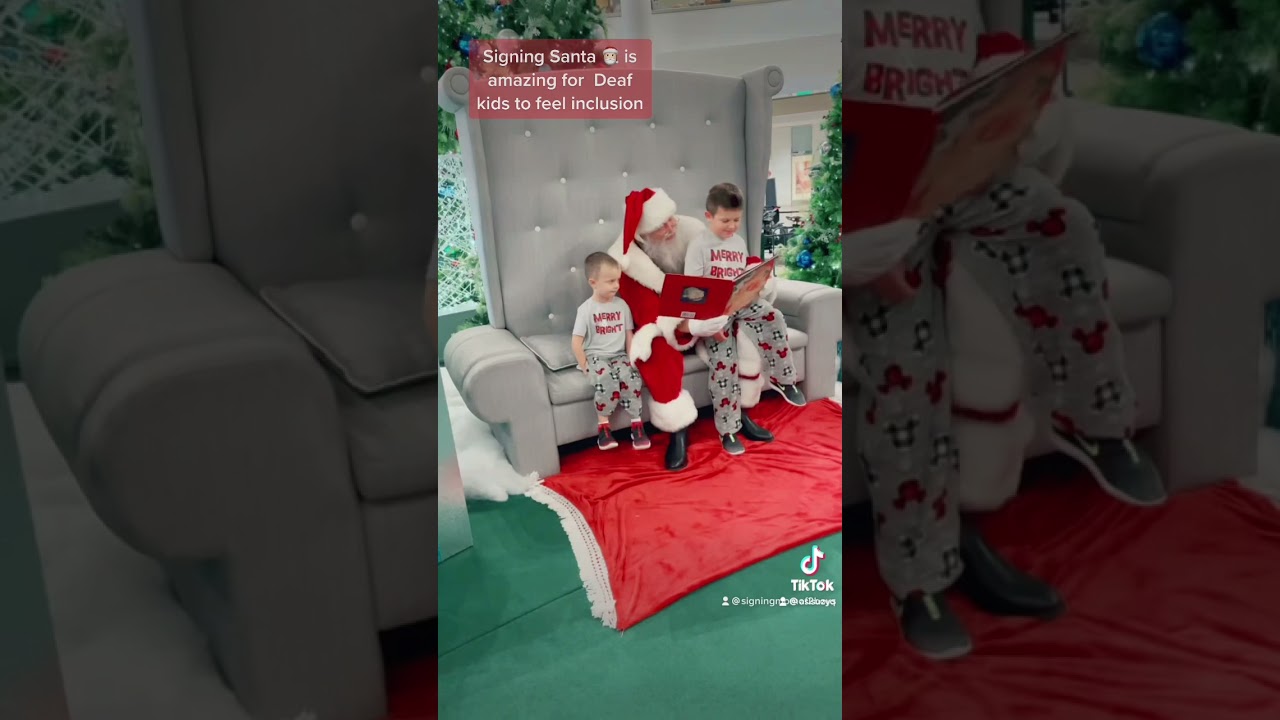 Signing Santa- ASL - YouTube