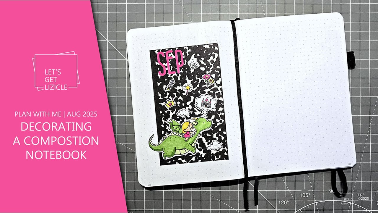 Plan with Me | Sep 2025 | Creating Your Dream Composition Notebook ...