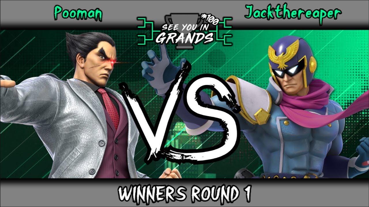 See You in Grands #100 - WR1 - Pooman (Kazuya) vs Jackthereaper (Captain Falcon) - YouTube