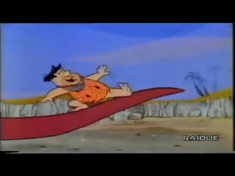I Flintstones - Sigla iniziale + finale su Raidue [1994]