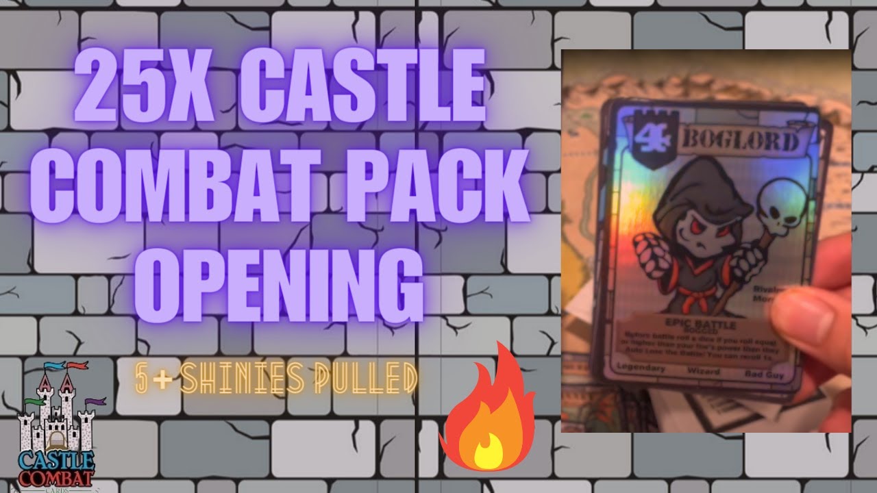 25x Castle Combat Pack Opening!! - YouTube