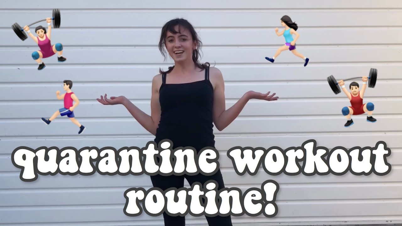 Quarantine Workout Routine! - YouTube