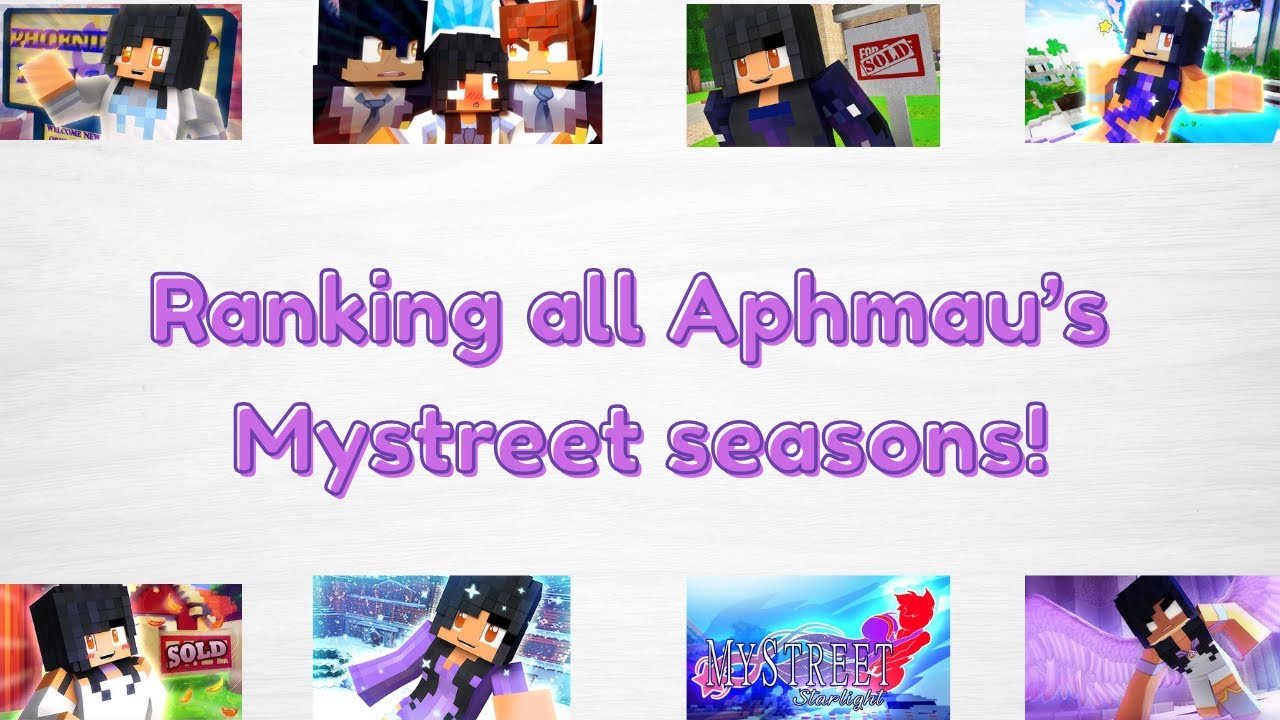Ranking all seasons of Aphmau's Mystreet series - YouTube