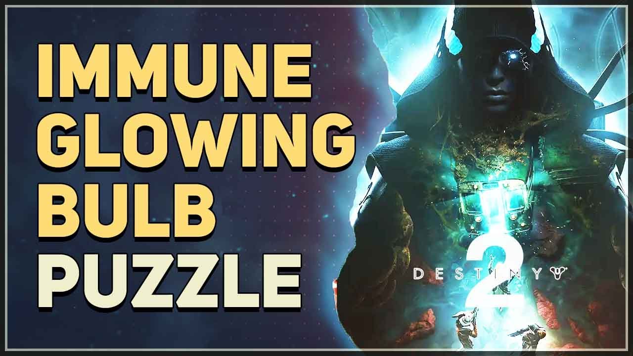 Immune Glowing Bulb Puzzle Destiny 2 Caldera - YouTube