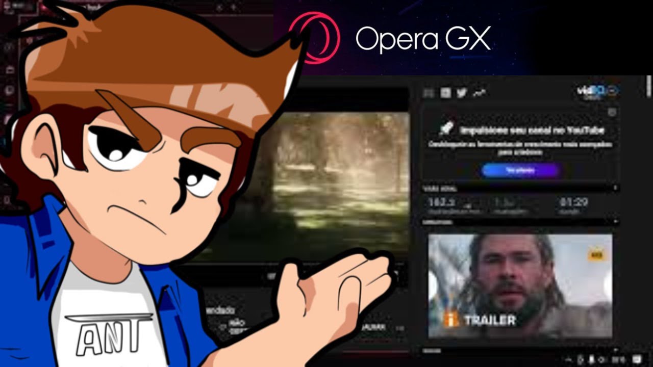 tutorial de Opera GX como habilitar videos do Youtube em modo Janela ...