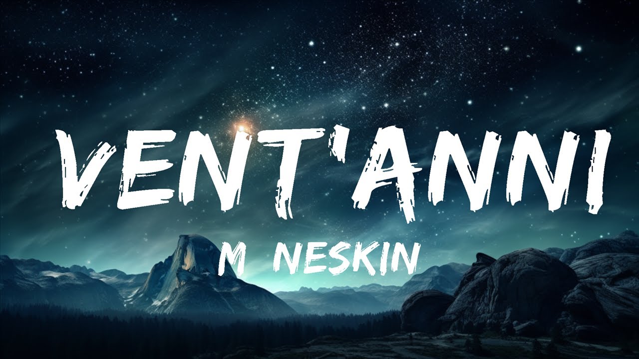 Måneskin - VENT'ANNI (Lyrics/Testo) | 15p Lyrics/Letra - YouTube