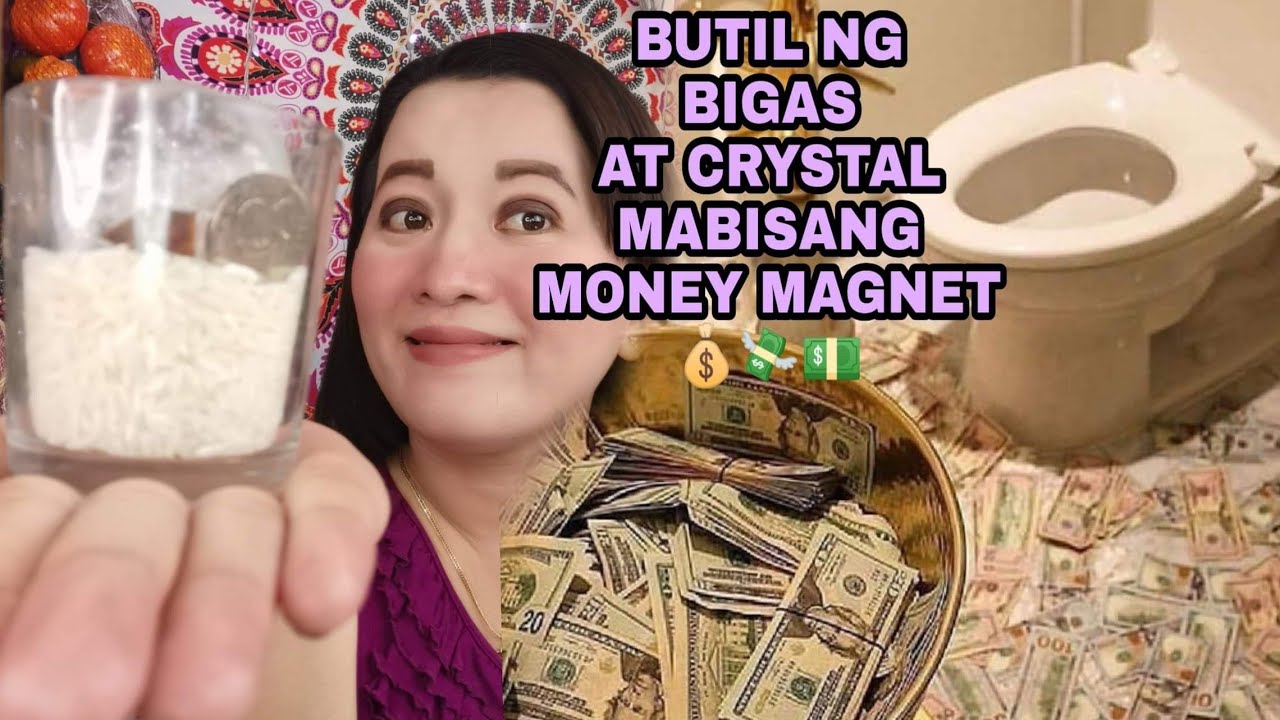 Butil ng Bigas at Crystal Mabisang Money Magnet-Apple Paguio1 - YouTube