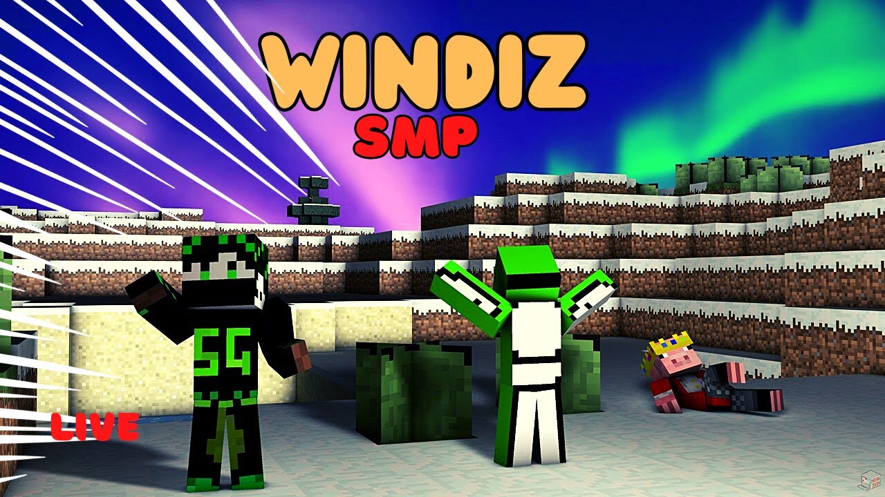 Lets do fun On Minecraft Live With Friends Windiz Smp ! - YouTube