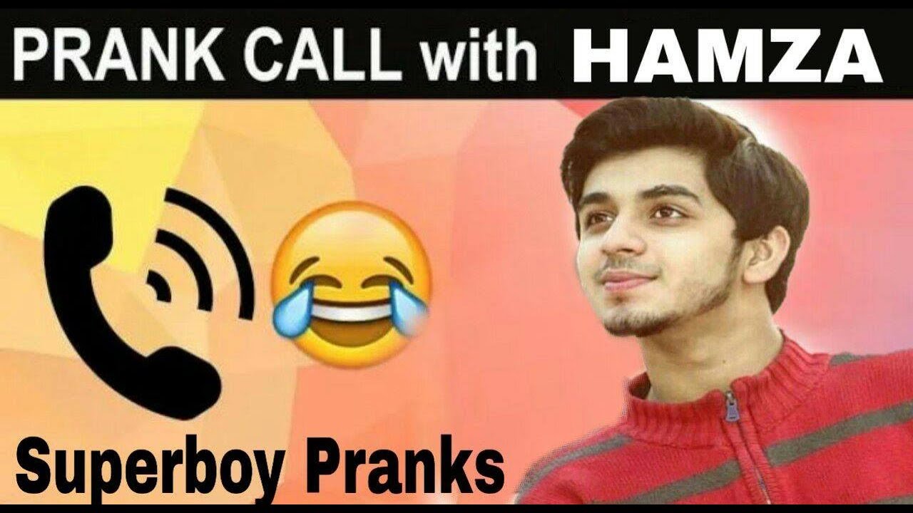 Prank Call on SuperBoy Pranks Hamza Farhan | ShugalPindi - YouTube