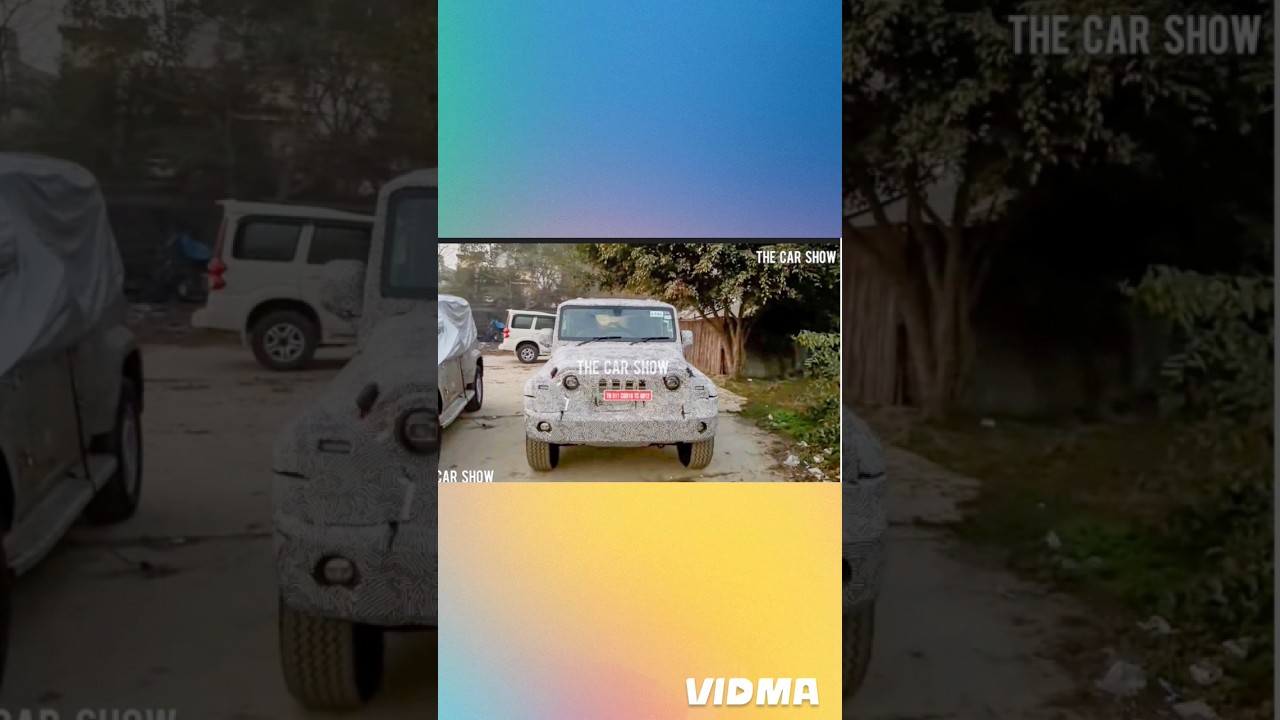 2024 Mahindra Thar Spied – 19 Inch Alloys, Larger Touchscreen, Digital ...