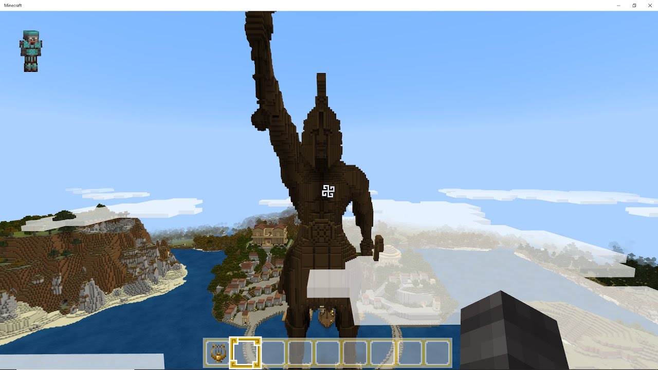 Exploring the wonders of the Minecraft Greek mythology pack - YouTube