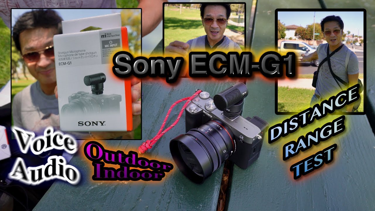 Sony ECM G1 Distance Range Test (Voice Audio Test) - YouTube