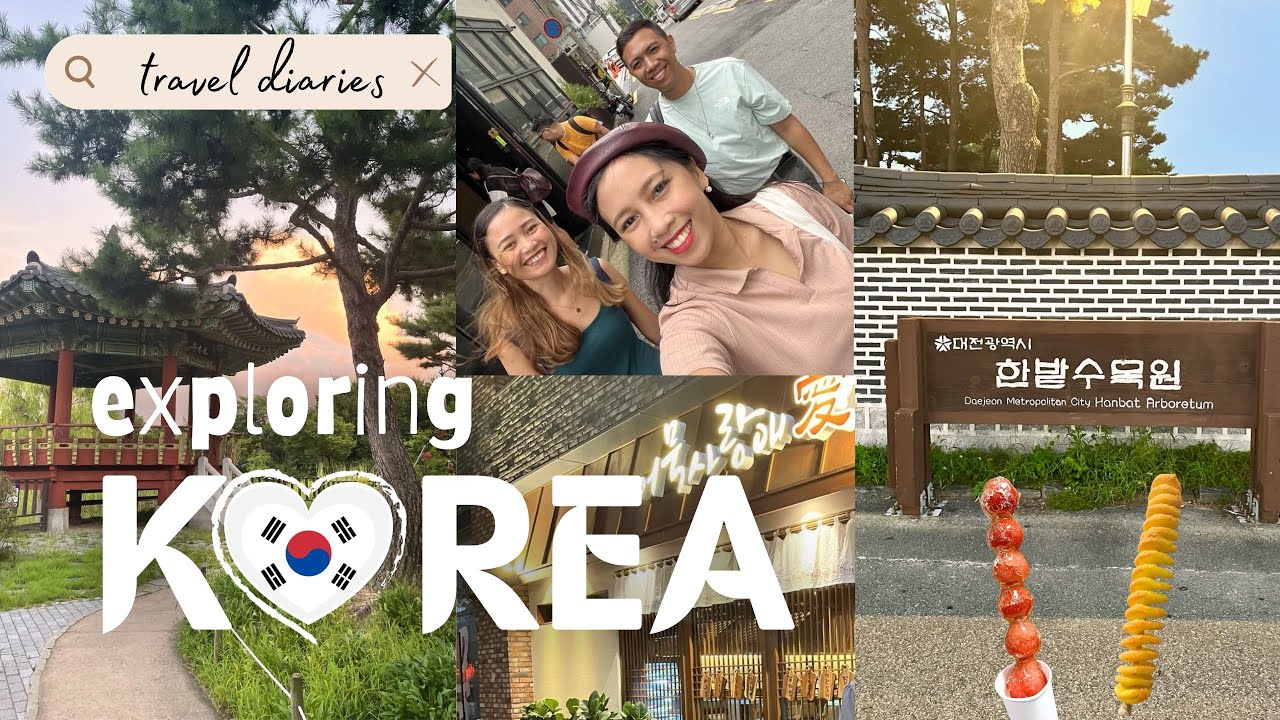 Korea Travel Vlog: Exploring Daejeon and Seoul - YouTube