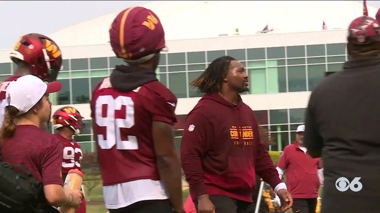 Former Hokie Darryl Tapp is Commanders D-Line coach: 'It's about the ...