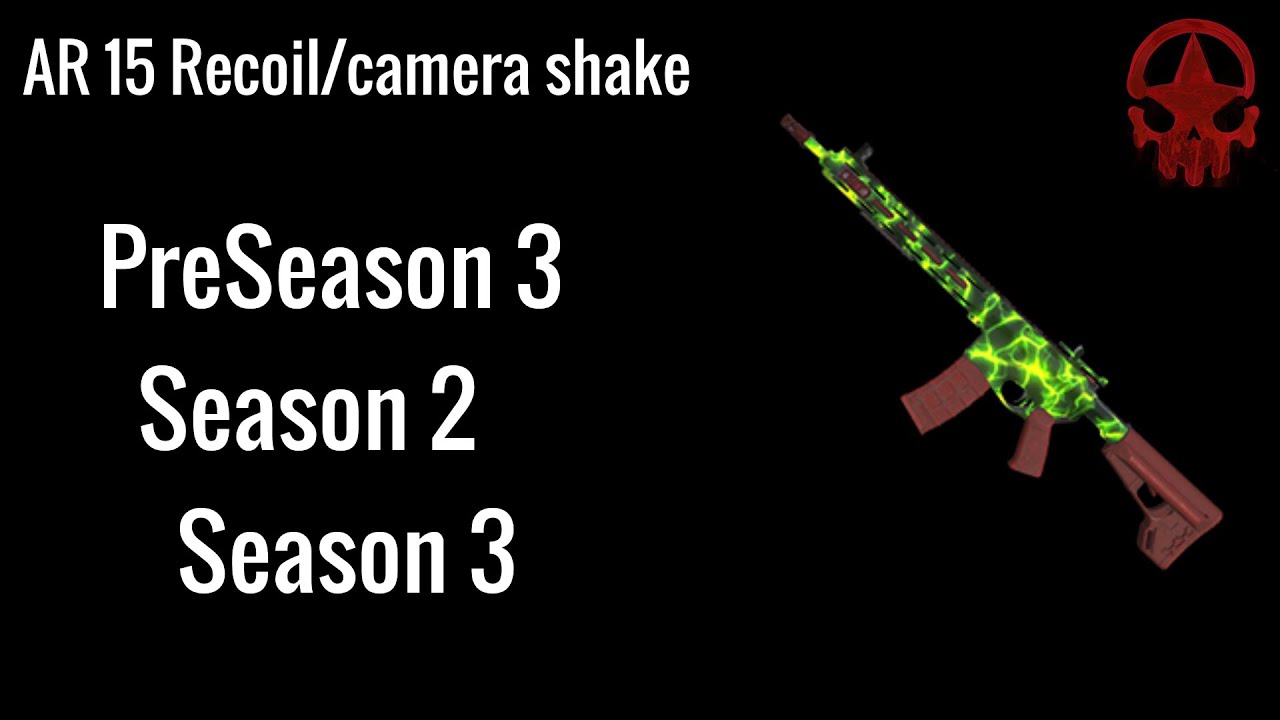 [Z1BR] AR 15 Recoil/camera shake PS3 v S2 v S3 - YouTube