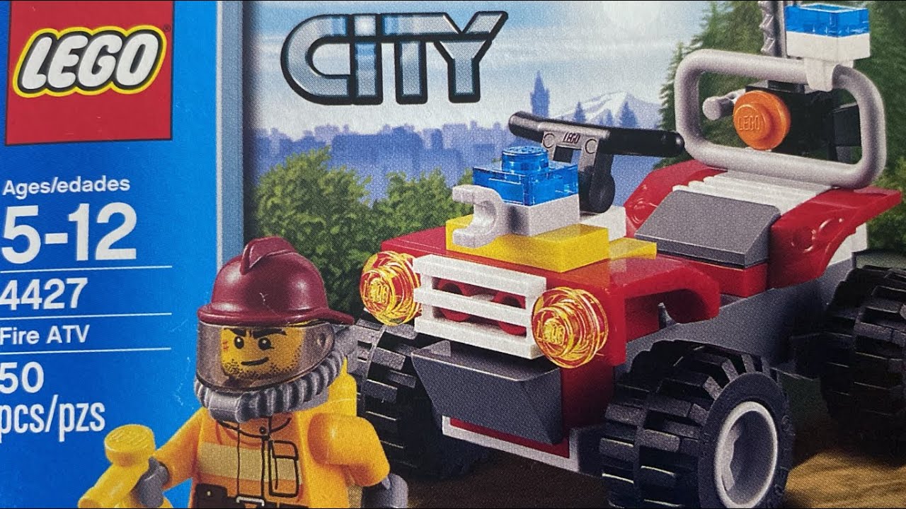 Lego Fire ATV speedbuild - YouTube