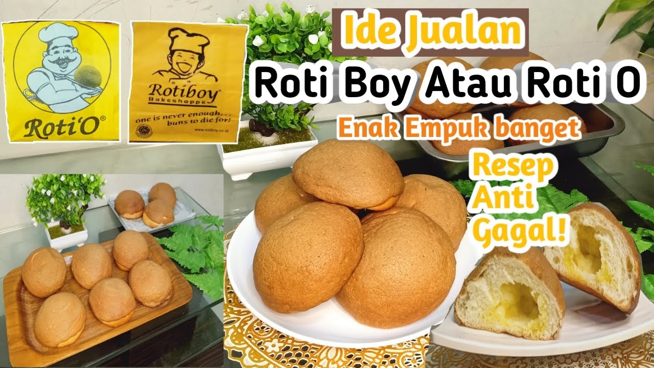 Resep Roti Boy dengan takaran sendok | roti o dan roti boy resep anti ...