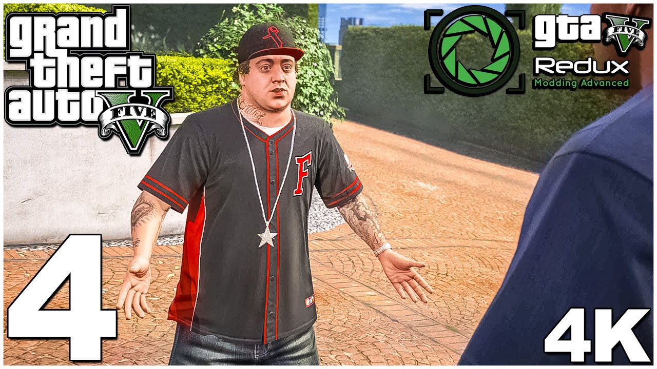 GTA 5 Redux Graphics Mod Gameplay Walkthrough Part 4 Mission Father and ...