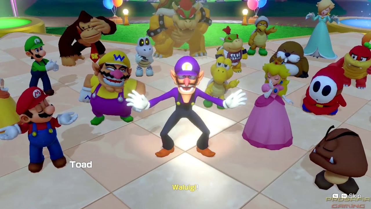 Super Mario Party All Character Endings + Credits - YouTube