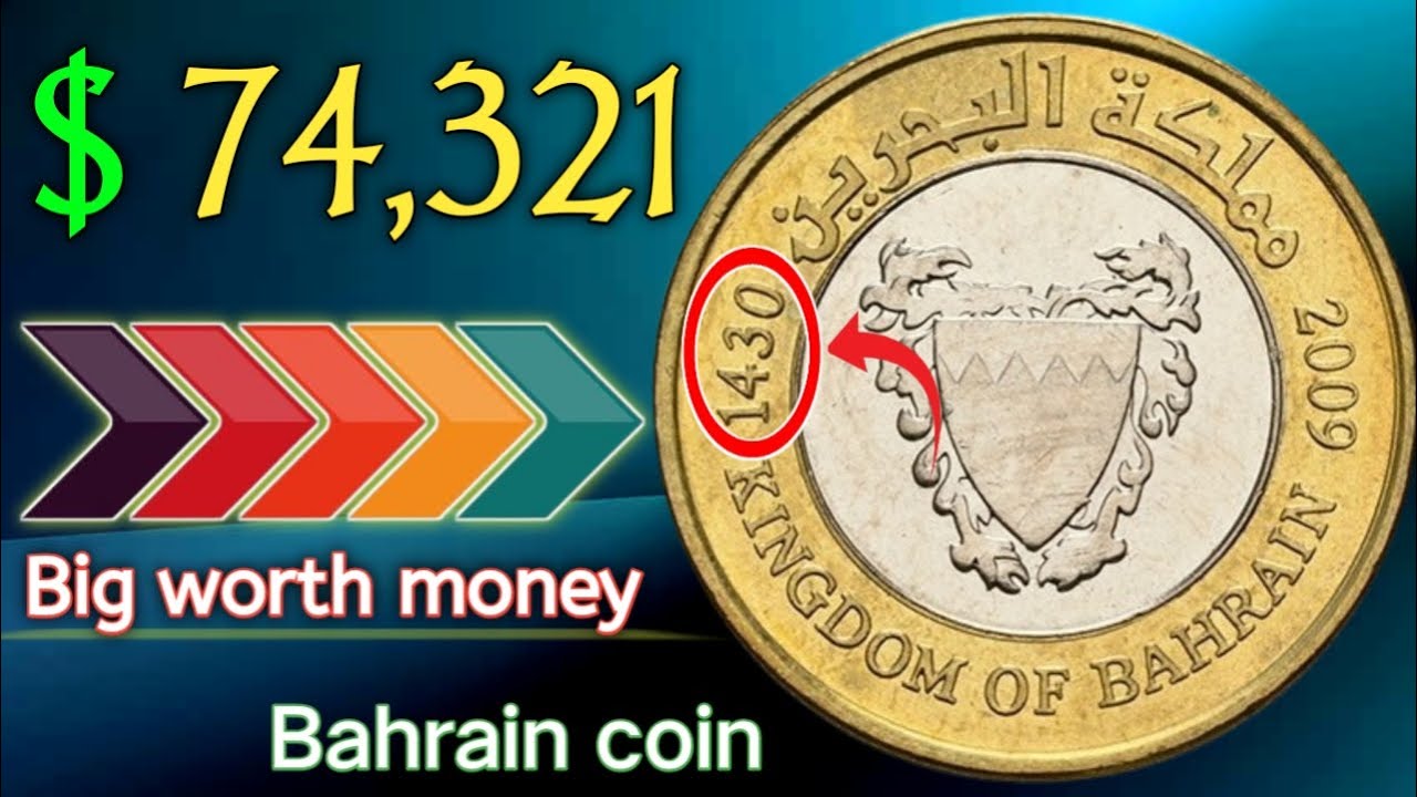 "2009 Bahraini 100 Fils Coin Worth $74,321 Million? | Rare Coin Value ...