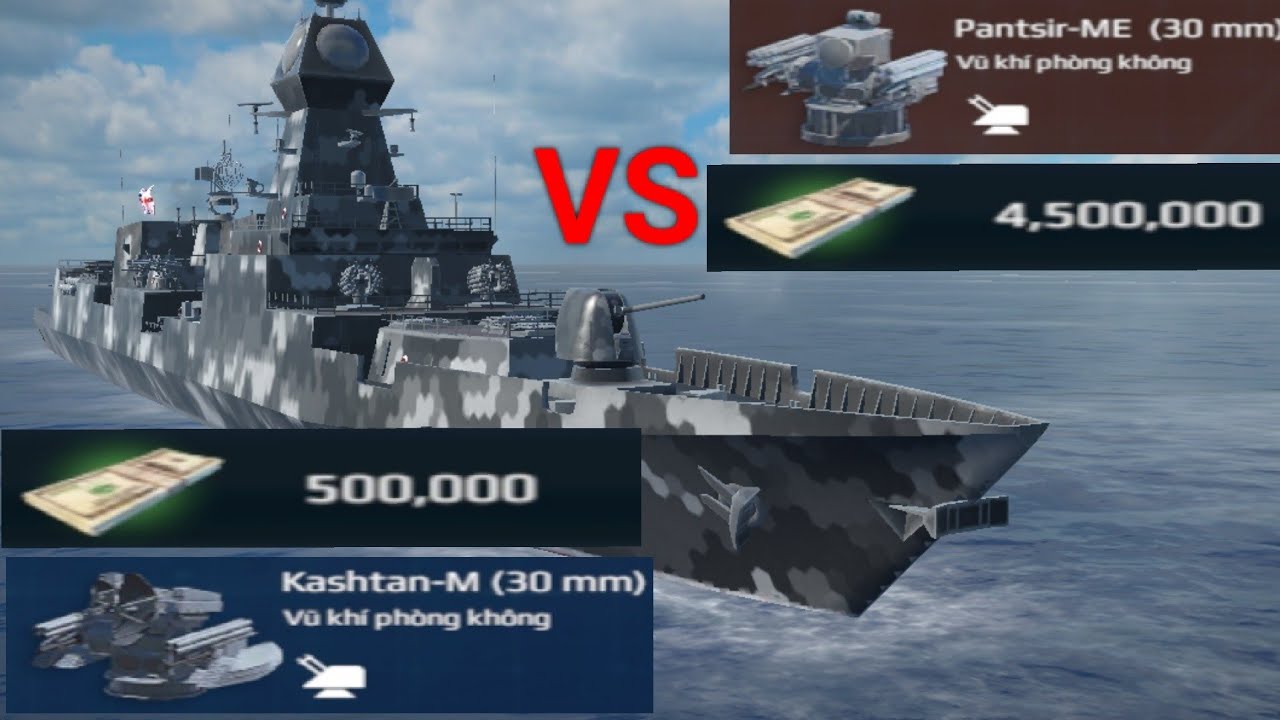 Pantsir vs Kashtan | Modern Warships - YouTube