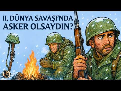 2. Dünya Savaşı’nda Askerler Dondurucu Kışı Nasıl Atlattı? | Uyku İçin Sıkıcı Tarih