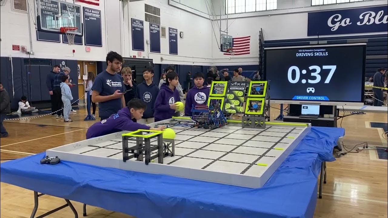 VEX IQ 2025 Southern New York 1/26 Autonomous Coding Skill 1 - YouTube