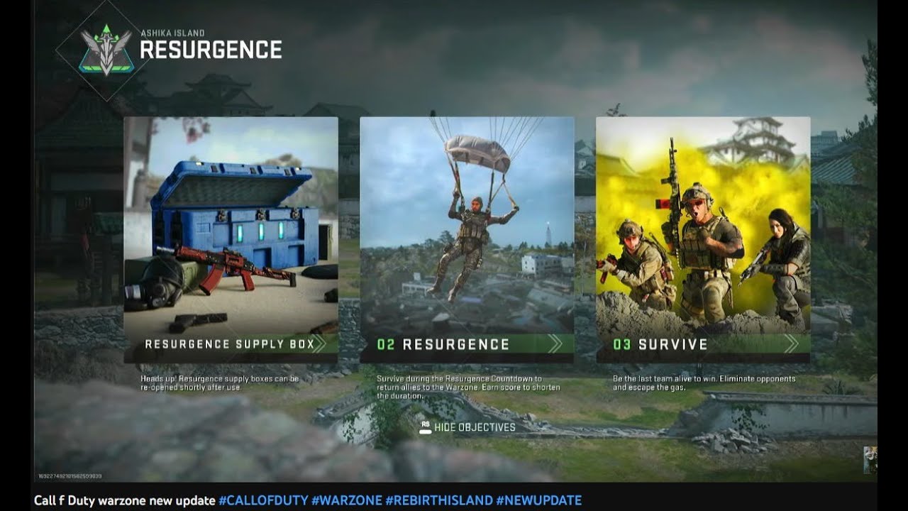 CALL OF DUTY NEW UPDATE DROPS TODAY #COD #REBIRTHISLAND #LIVE # ...