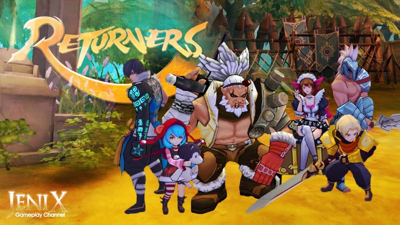 Returners Gameplay / RPG / Android / iOS / English - YouTube