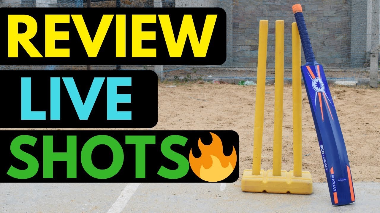 Review of hard hitting cricket bat + live batting shots🔥🔥🔥 - YouTube