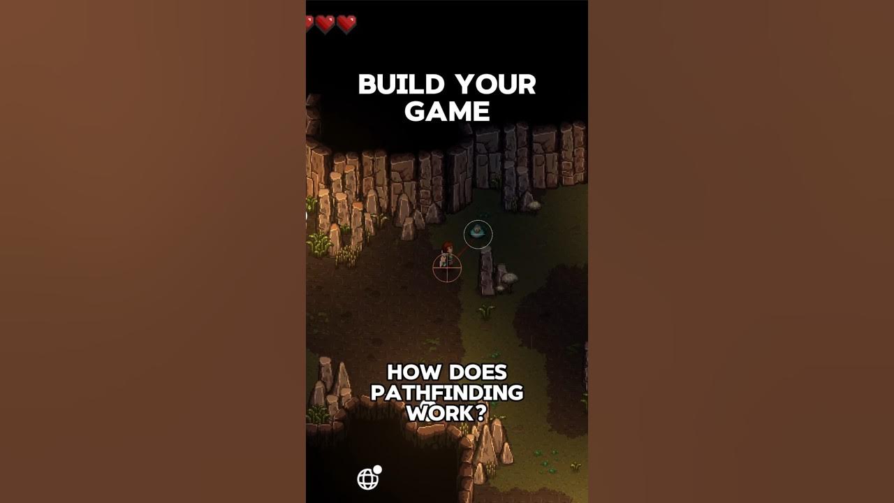 How do enemies always find their way to the player?🎮 #gamedev #indiegamedevelopment #indiegame ...