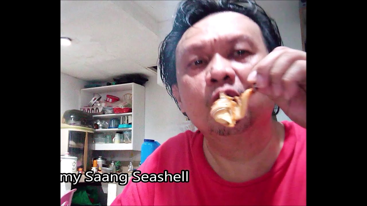 MUKBANG STEAM SAANG SEASHELL ! CAKE ! LUMPIANG SHANGHAI PORK BBQ ...