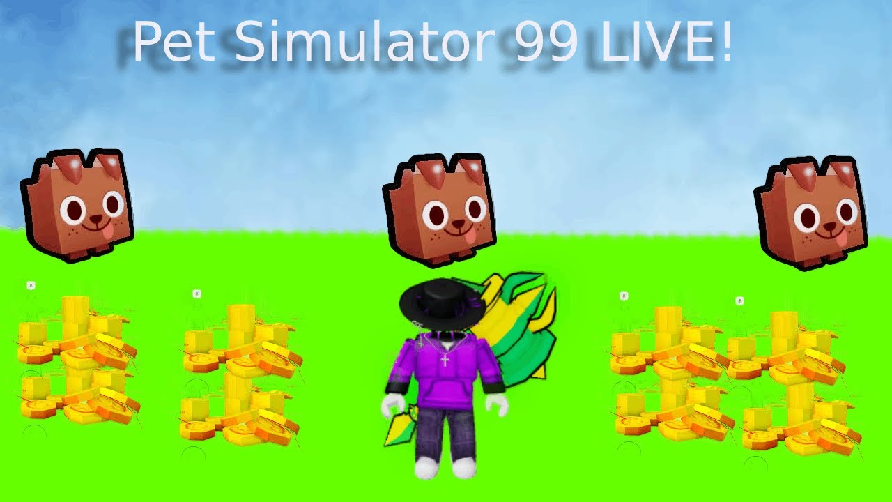 🔴Pet sim 99 LIVE 🔴 - YouTube