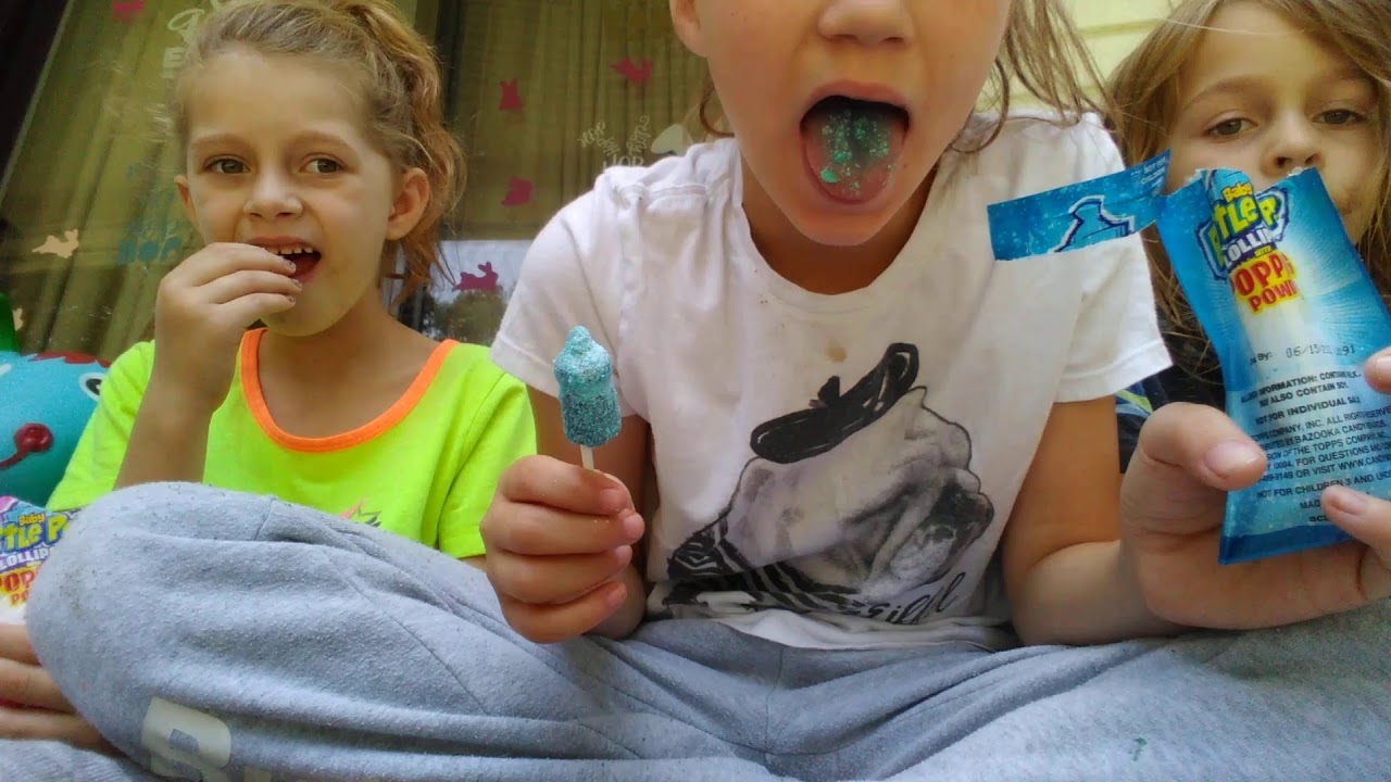 Me and my two little siblings Chinese popper things - YouTube