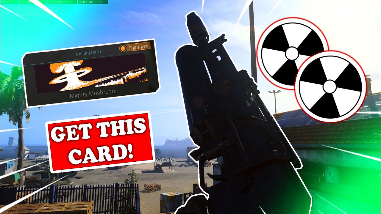 *2022* The EASIEST AND FASTEST WAY to Unlock the NUKE CALLING CARD in ...