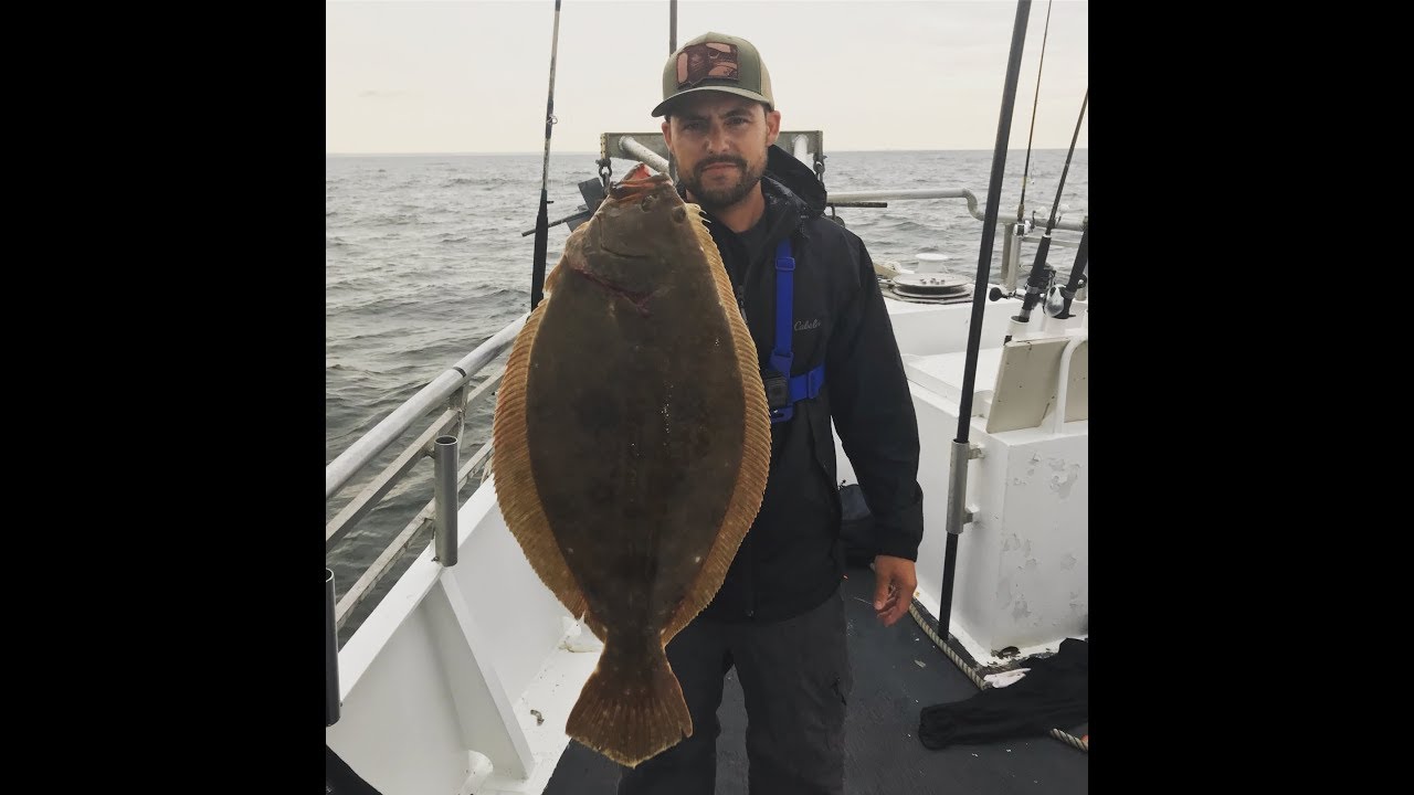 Jumbo Flounder - Fluke Ocean Fishing! (New PB!) - YouTube