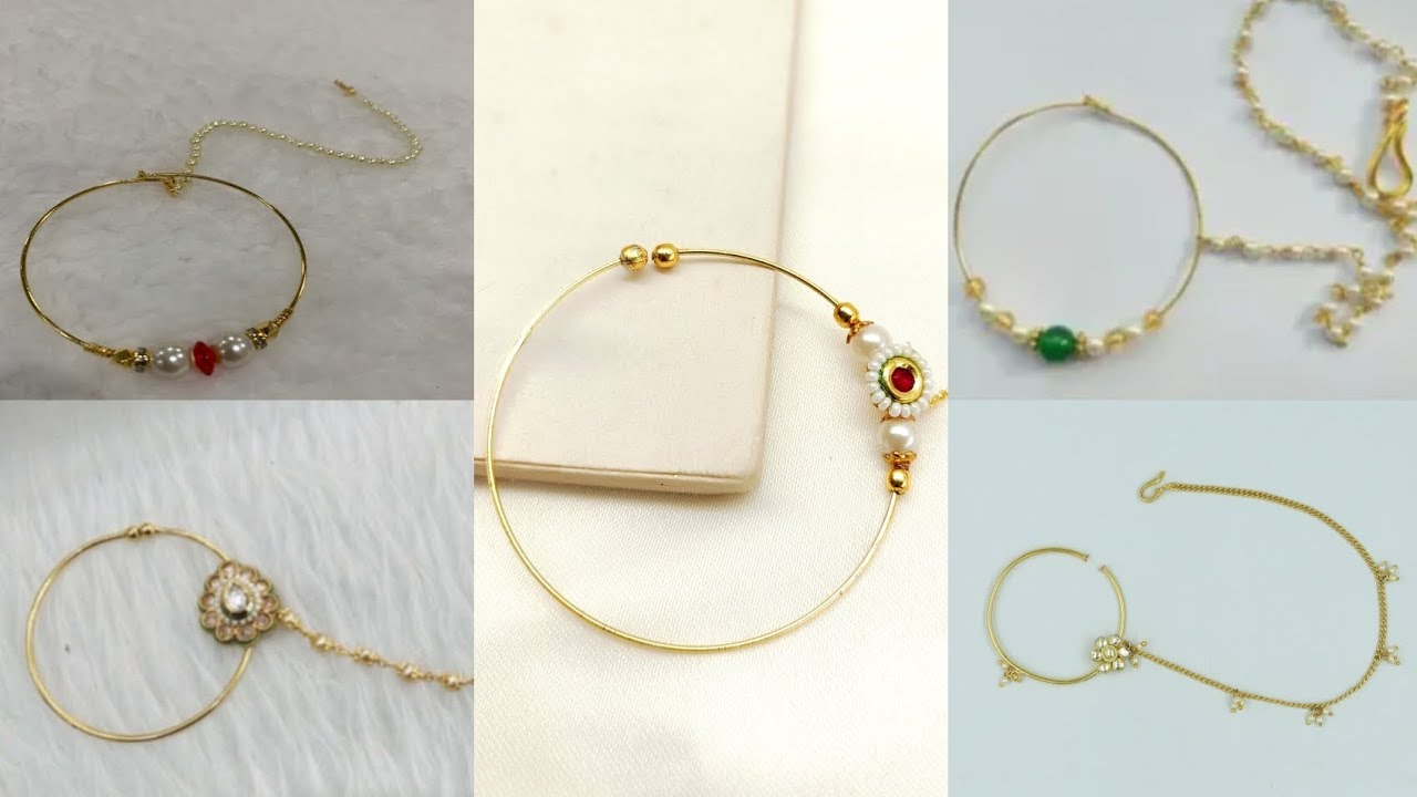 Bridal Gold Nath Designs | Gold Nath Collection | Nath | Bridal Nath ...