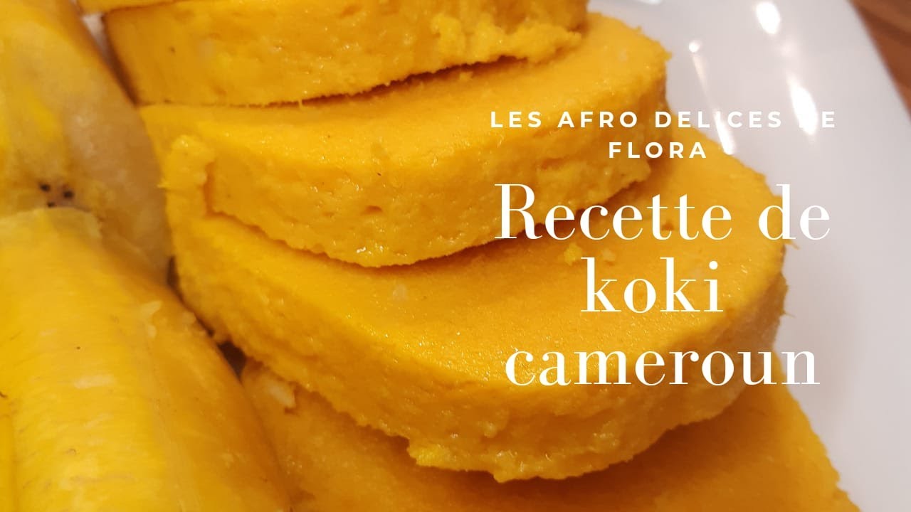 Koki cameroun / ma recette de koki - YouTube