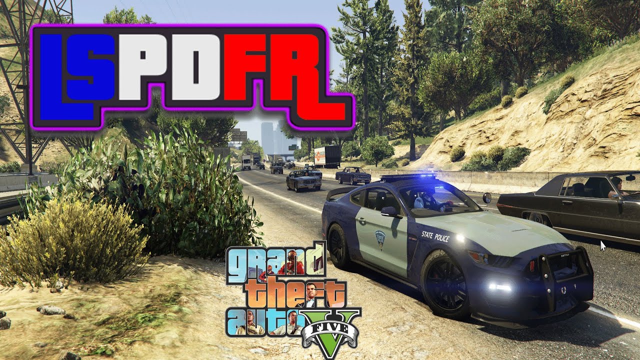 Playing GTA5 | Trooper Patrol | Los Santos Highway| LSPDFR | PC Mods ...
